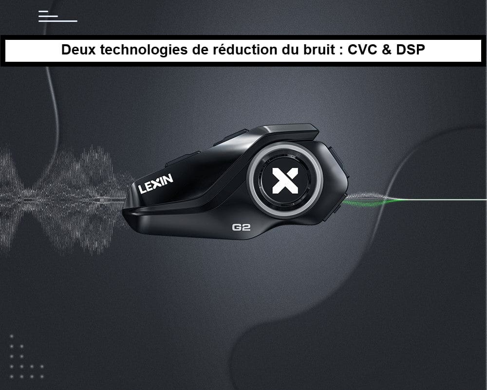 Intercom moto - LEXIN G2 | Boutique motard